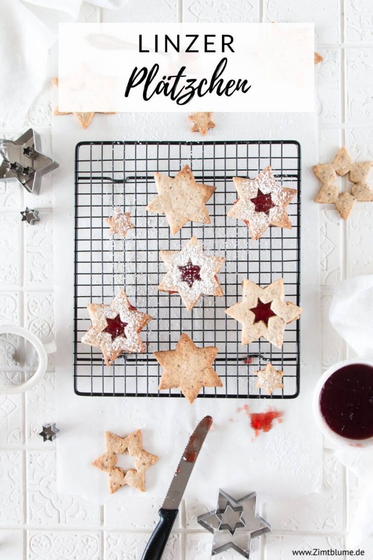 Linzer Plätzchen - das beste Rezept | Zimtblume.de