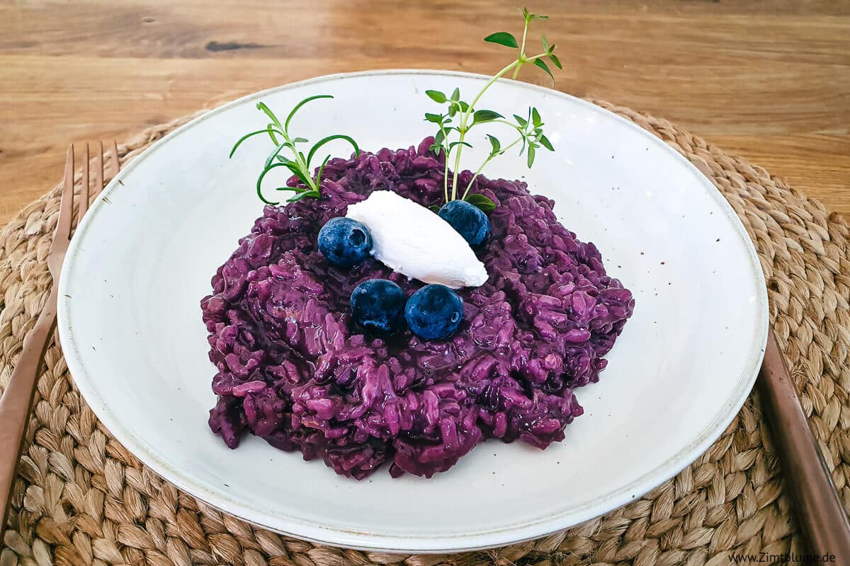 Heidelbeer Risotto: Das beste Rezept | Zimtblume.de